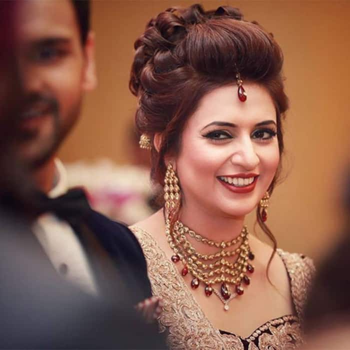 Divyanka Tripathi and Vivek Dahiya’s wedding reception in pics