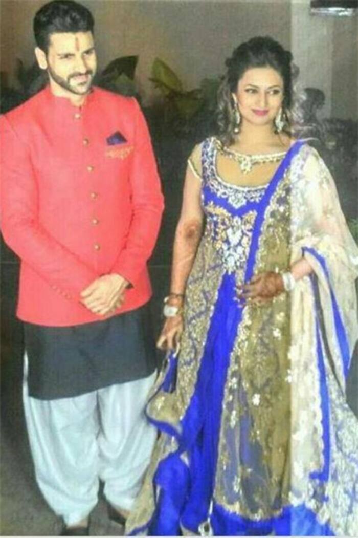 Divyanka Tripathi and Vivek Dahiya Sangeet pics