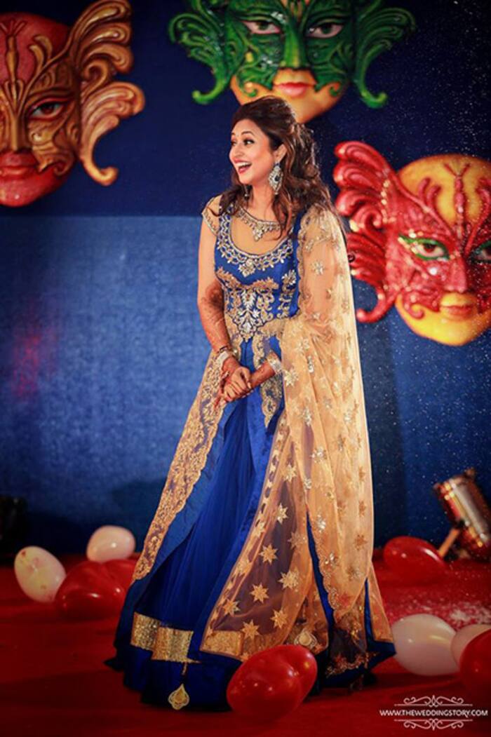 Divyanka Tripathi and Vivek Dahiya Sangeet pics