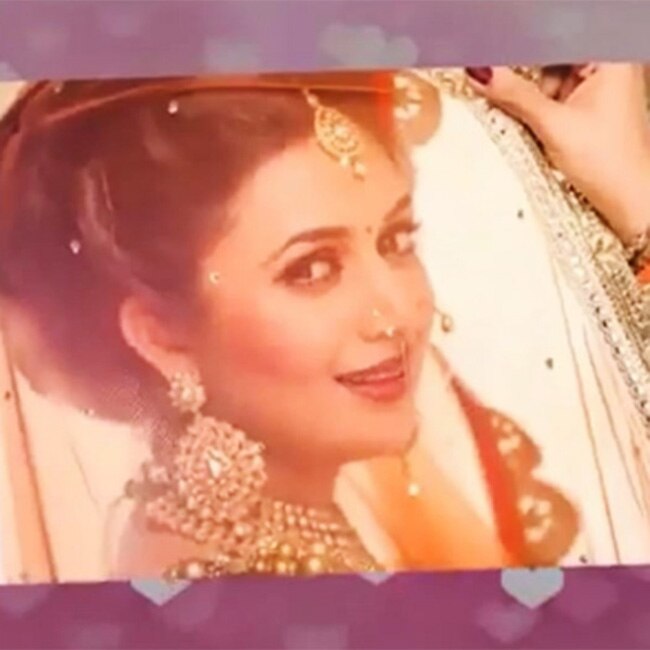 Divyanka Tripathi and Vivek Dahiya pose during their pre wedding photoshoot