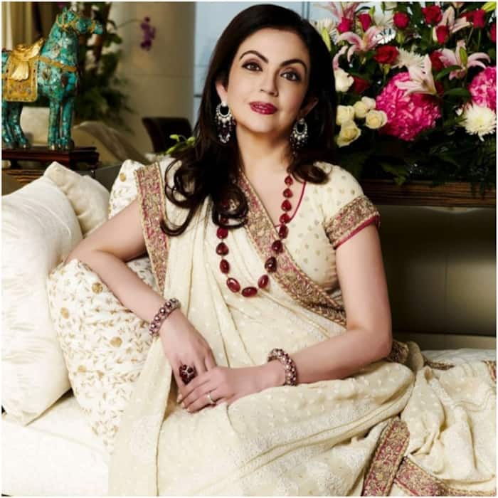 Nita Ambani's evergreen chikankari wardrobe: 7 suits and sarees to take cues and slay wedding ...