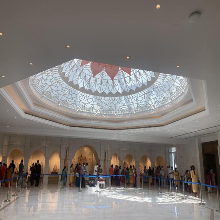 Inside Photos of Dubai's 70,000-square-ft Majestic Hindu Temple