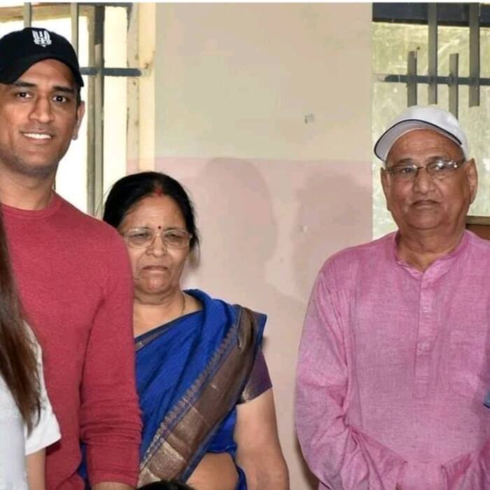 Meet CSK star Dhoni's father Pan Singh, was once a pump operator at ...