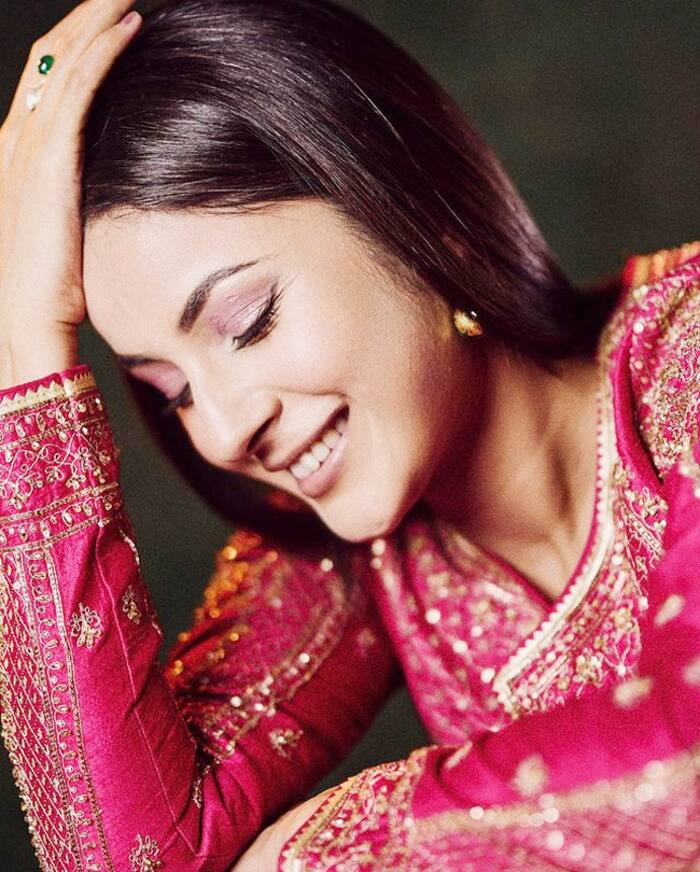 Shehnaaz Gill Makes us Blush in Pretty Pink Sharara Set Worth Rs 69K- See Mesmerizing PICS