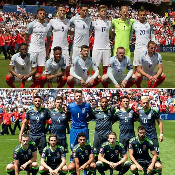 UEFA EURO 2016 Group B match: As England overtakes Wales in the field!