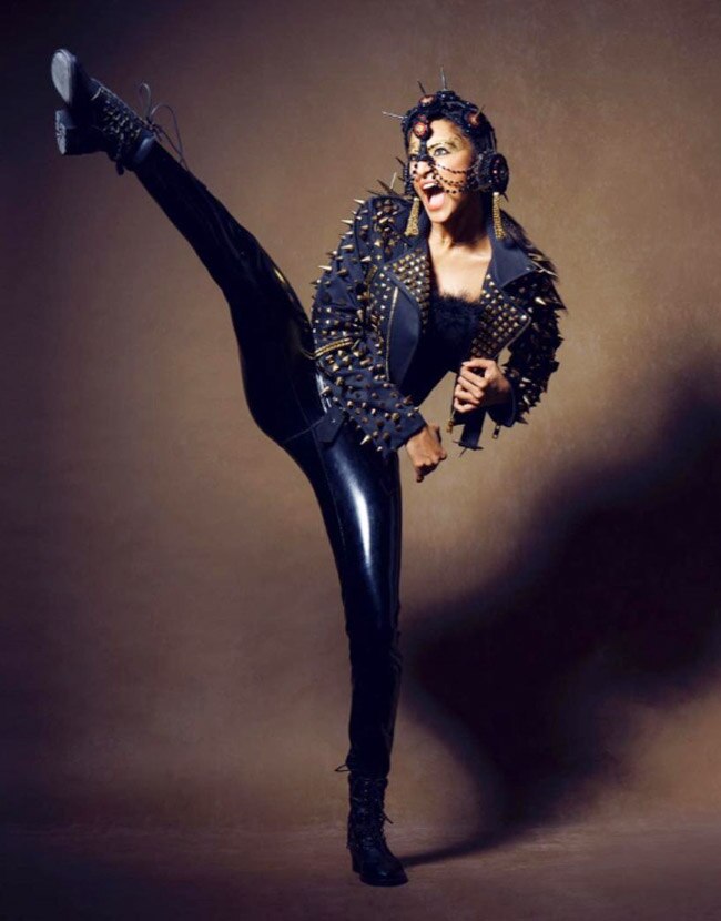 Dark & bold photos: Erica Fernandes goes wild