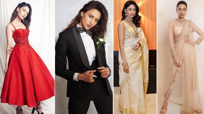 Erica Fernandes goes bold and beautiful in a red dress