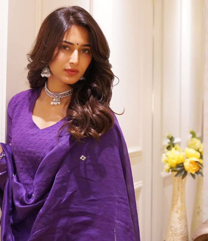 Erica Fernandez Steals The Show in Sexy Purple Indian Suit, Pics Will ...