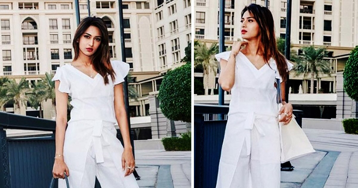 Erica Fernandes flashed her million dollar smile