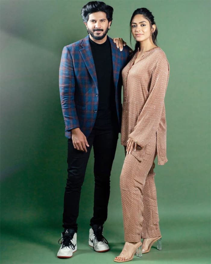 Mrunal Thakur And Dulquer Salmaan Get Groovy
