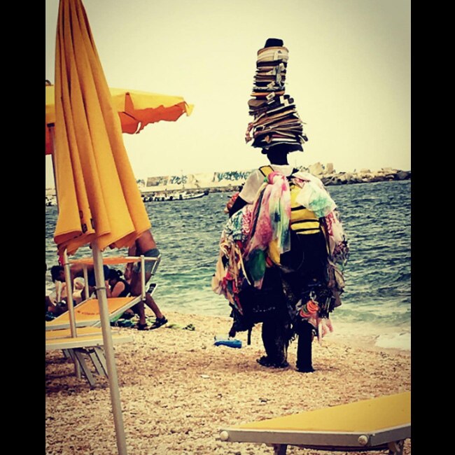 Akira Akhtar cycling in austral