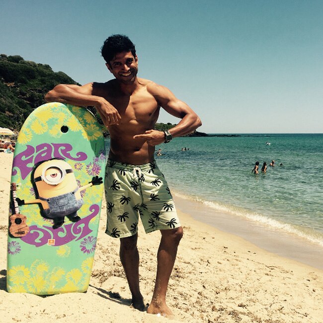 Akira Akhtar cycling in austral