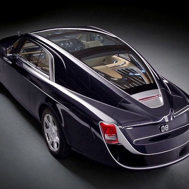 Features of Rolls Royce Sweptail