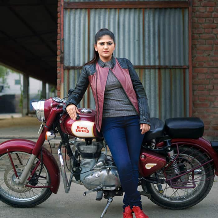 First Indian biker women Roshni Sharma