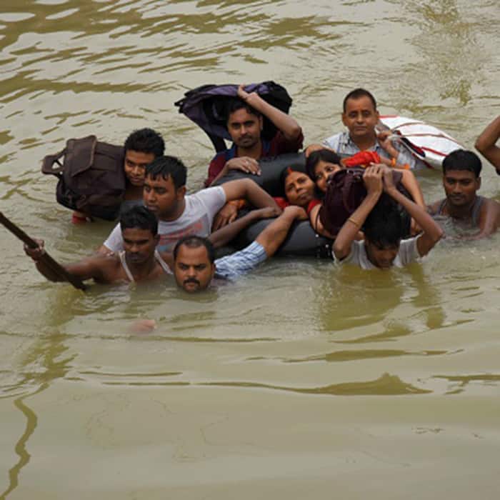 IN PICS: Devastation by flood in India, Nepal and Bangladesh!