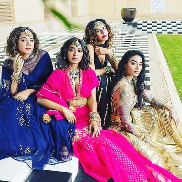 Four More Shots Please! Fame Bani J And Lisa Ray's Steamy Lip-lock Goes ...