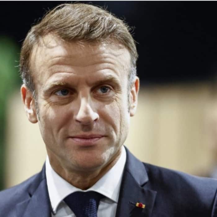 France President Emmanuel Macron in Paris Paralympics 2024.