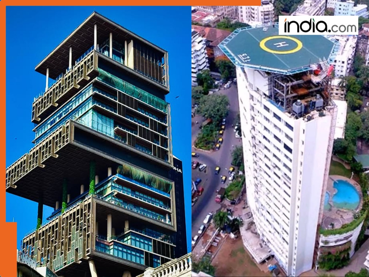 From 14 floors to Antilia: The single Mumbai building where Mukesh, Nita, Anil, and Tina Ambani ...