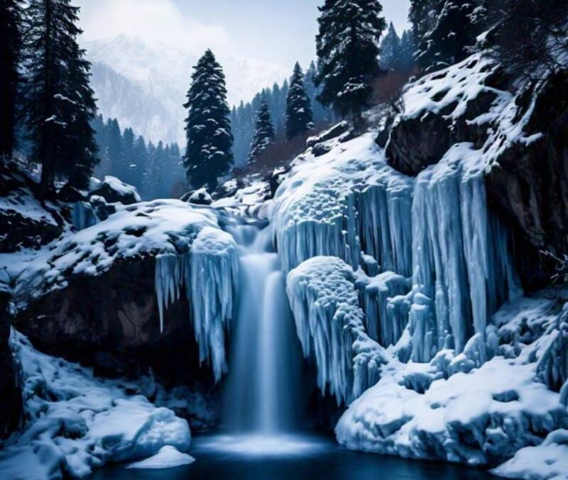 5 Stunning Pictures Of Kashmir During Chillai Kalan
