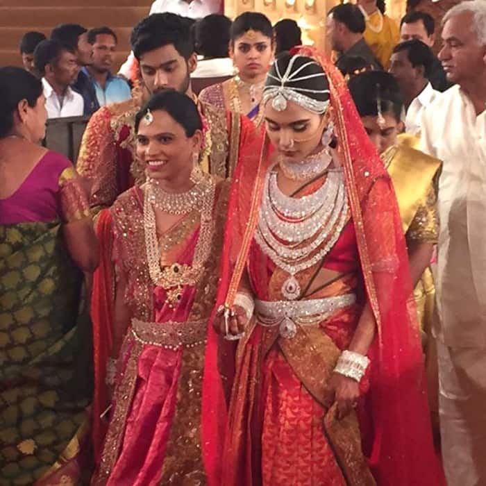 Inside pictures of Gali Janardhan Reddy’s daughter Brahmni’s multi ...