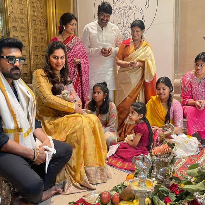 Another pic of Paras Narula with Lord Ganesha