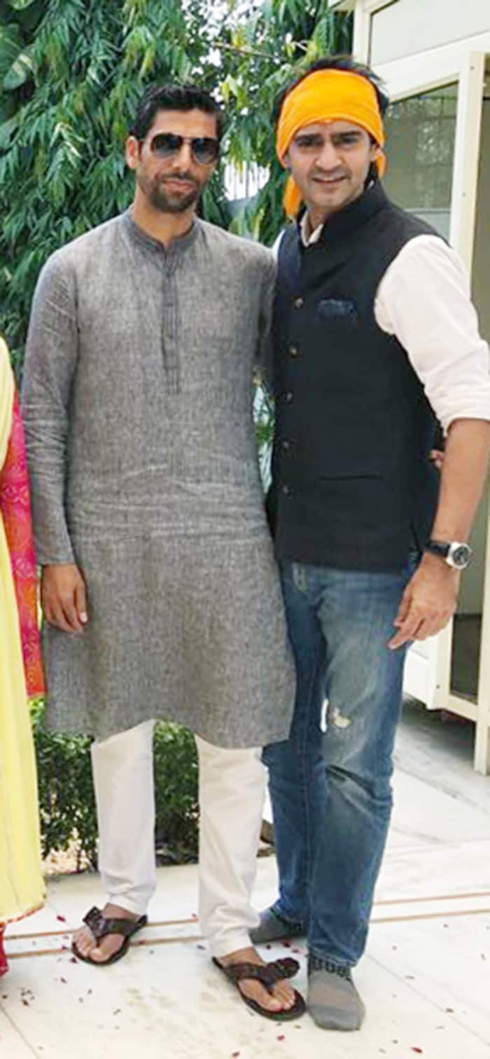 Neha Dhupia And Angad Bedi's Post Marriage Pictures With Friends