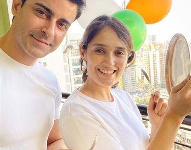 Gautam Rode With Wife Pankhuri