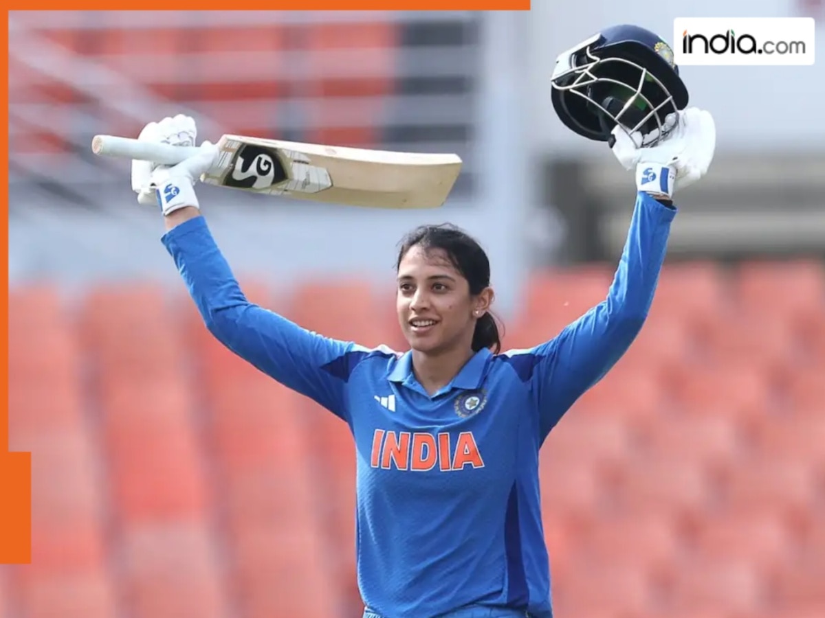 Smriti Mandhana began her Women's World Cup campaign slowly