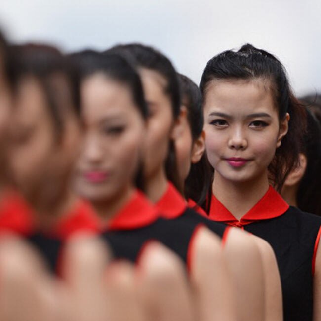 Chinese Grid Girls