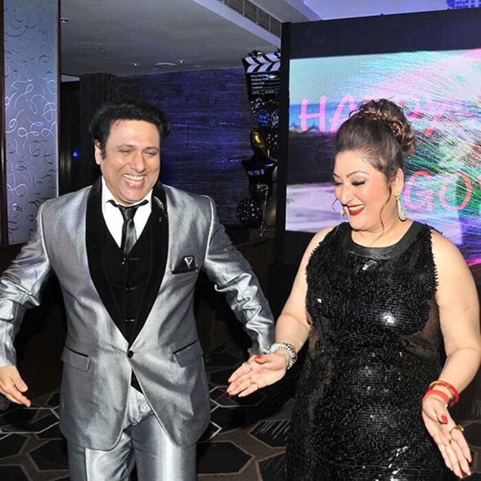 PHOTOS: Govinda shows his moves while shaking a leg with wife Sunita ...