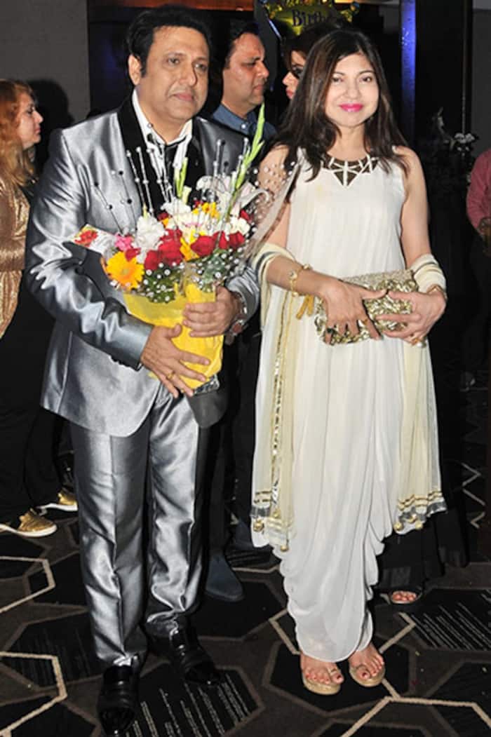 PHOTOS: Govinda shows his moves while shaking a leg with wife Sunita ...