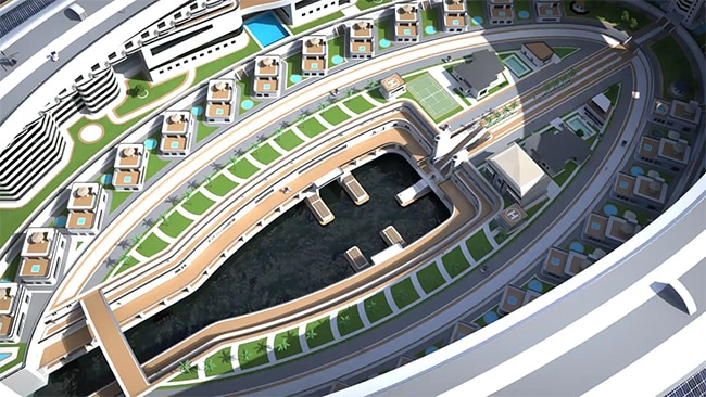 Saudi Arabia Builds $5 Billion Turtle-Shaped Yacht With Mall, Beach ...