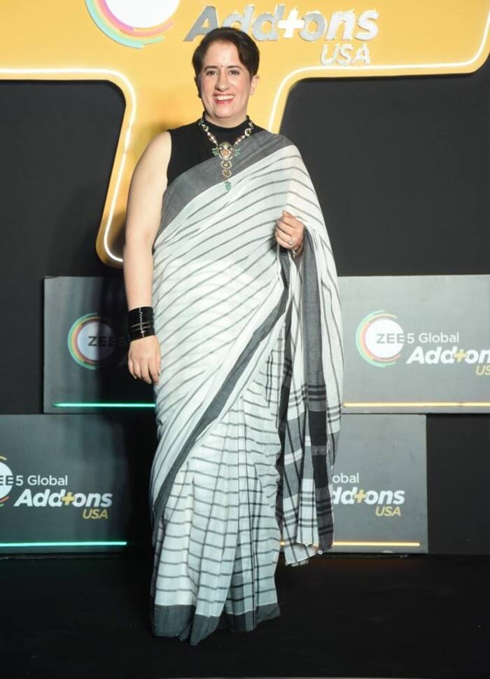 ZEE 5 Global Red Carpet Event: Ameesha Patel, Divya Agarwal, Surbhi ...