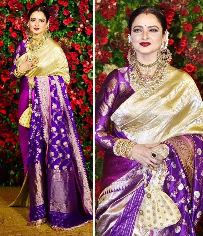 Rekha the fashion goddess of the industry