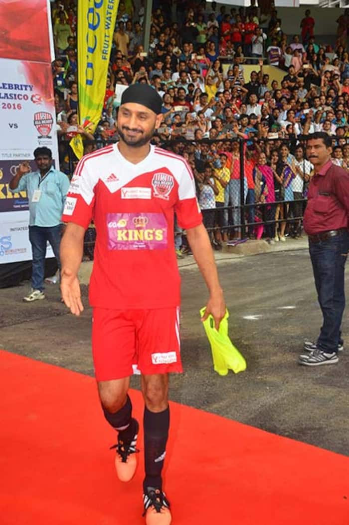 Sameer Dattani attends Celebrity Soccer match