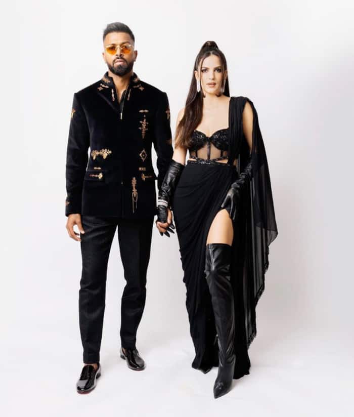 Natasa Stankovic Is Sultry Diva In Black Corset Dress And Leather