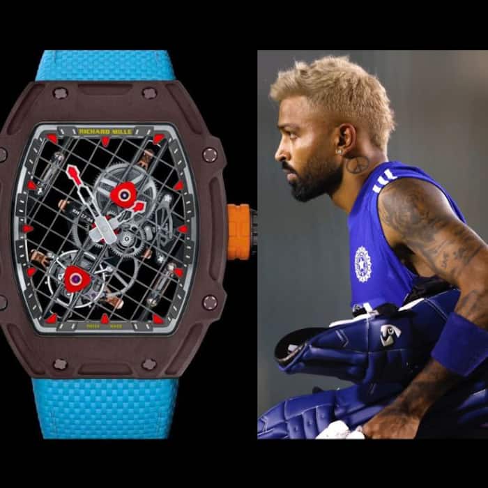 New-look Hardik Pandya seen with watch worth Rs 200000000 during ...