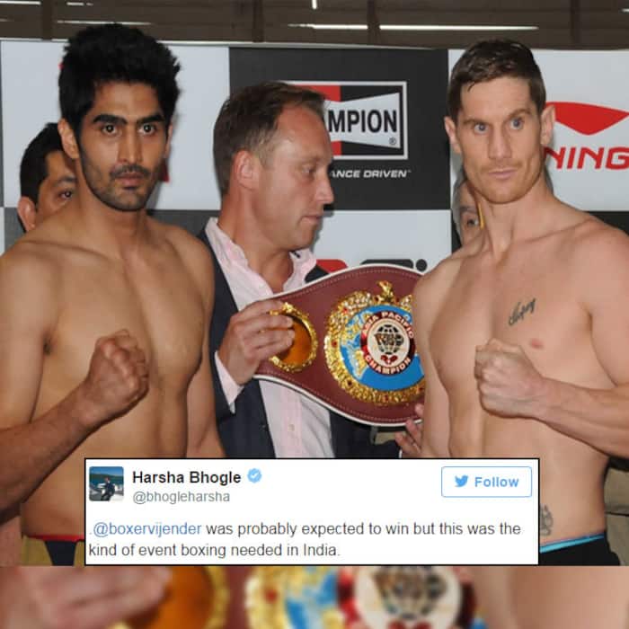 Boxer Vijender Singh’s WBO Asia Pacific title victory: Congratulations ...