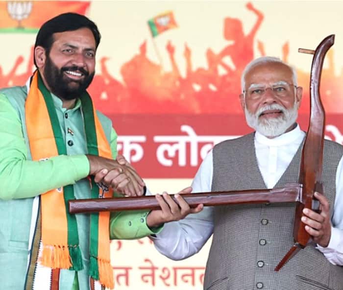 IN PICS: PM Modi's First Lok Sabha Campaign In Haryana This Election Season