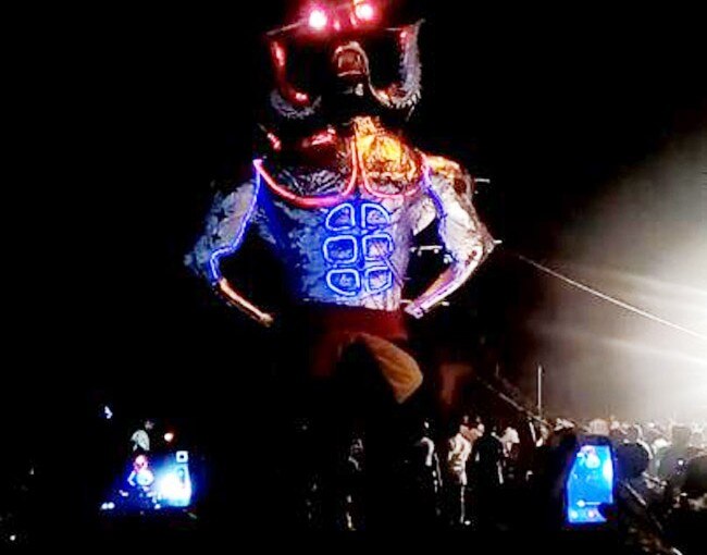 Have you ever seen Ravan with six pack abs?