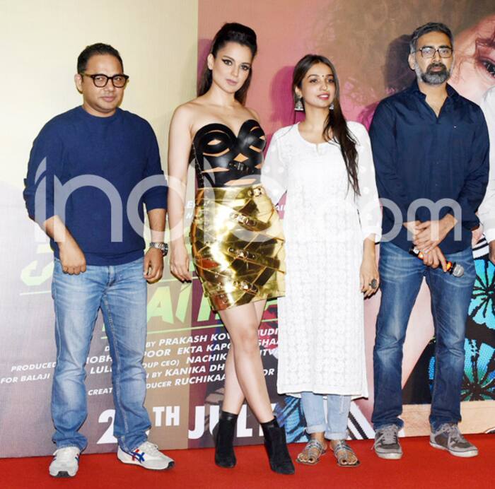 Kangana Ranaut Looks Like a Modern Warrior Princess at Trailer Launch ...