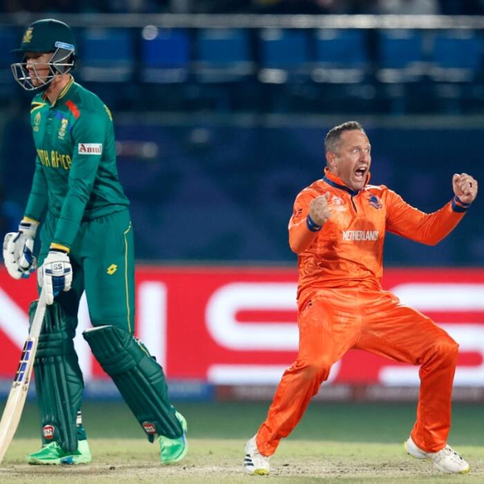 Netherlands Creat History, Beat South Africa By 38 Runs | PHOTOS
