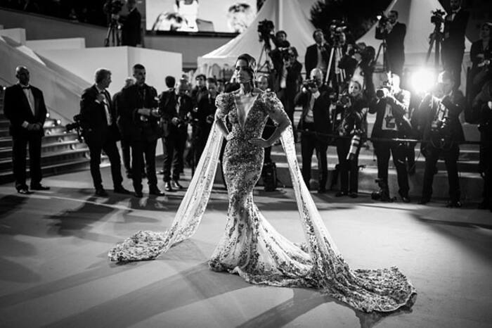 Hina Khan Finally Debuts at Cannes Red Carpet