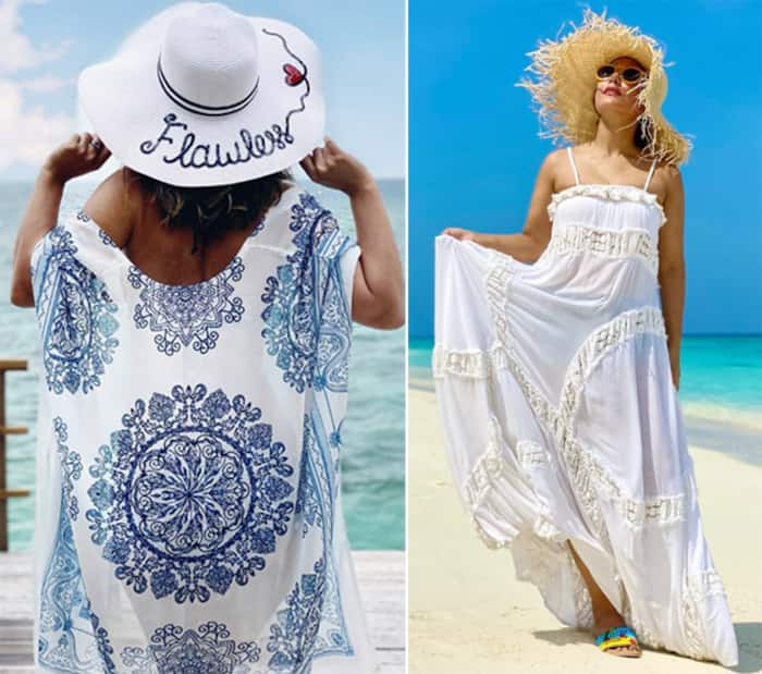 Hina Khan rocks her beach style in Maldives