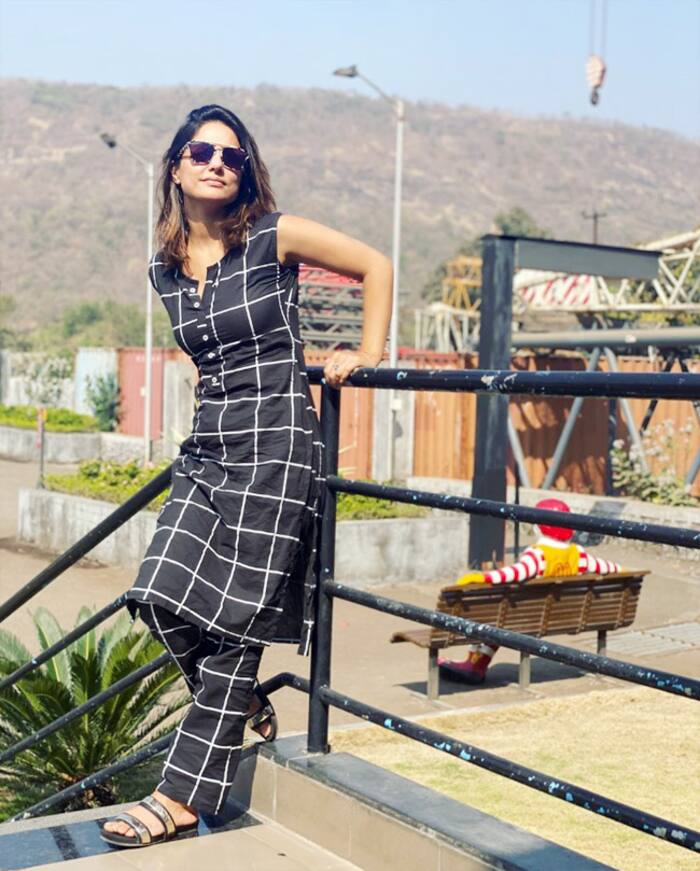 Hina Khan Impresses Fashion Police With Her Simple Look