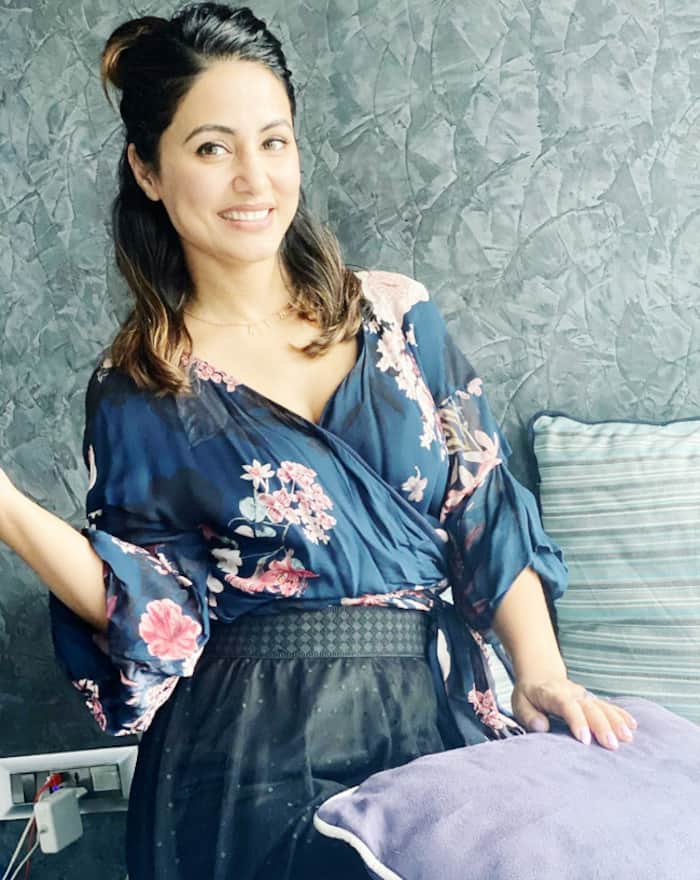 Hina Khan's sheer dress