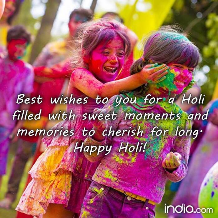 Holi messages for your family and friends
