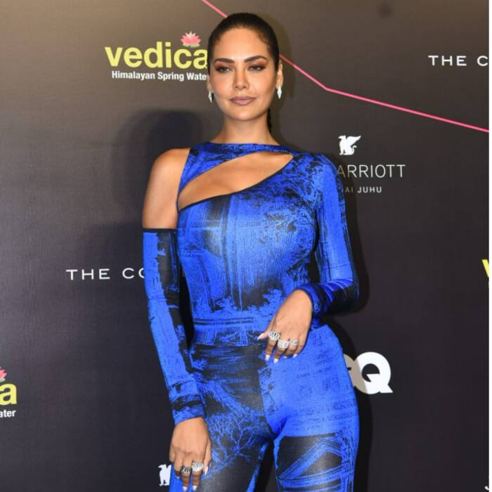 Esha Gupta's Hot Look in Blue Bodysuit: The Aashram Star Sizzles Hard ...