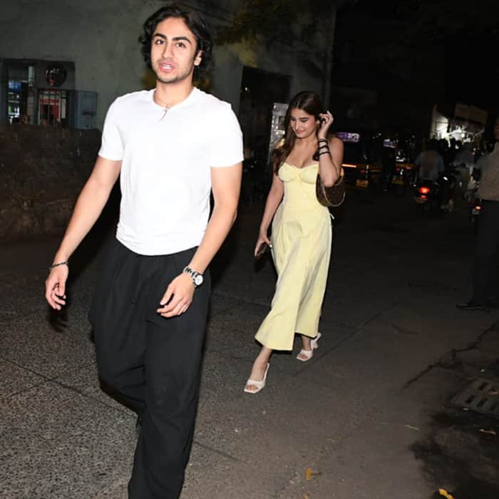 Rasha Thadani spotted with Arhaan Khan viral pics