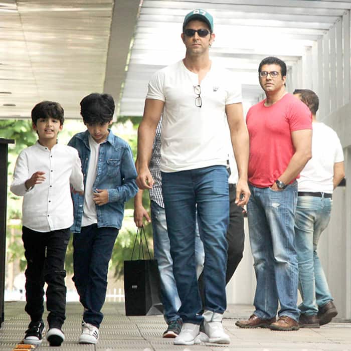 PICS: Sussanne Khan had a happy day out with Roshans, first time post ...